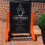 Excello Global Products Swinging Changeable Message Sidewalk Sign ...