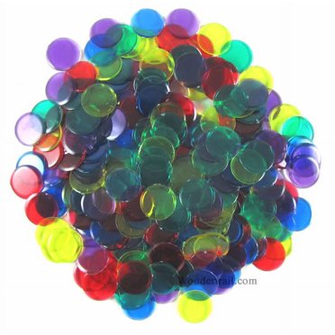 Transparent 6-Color Counting Chips | Bundle of 2 Packs - Walmart.com
