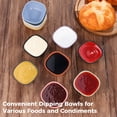 12 Pcs Wheat Straw Prep Bowls, Sturdy Small Dipping Bowls for Side Dish ...