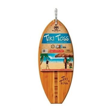 Tiki Toss Ring Toss Game for Adults & Kids - Hook and Ring Games with ...
