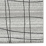 Capri Mod Grey Plaid Rug, Multiple Sizes - Walmart.com