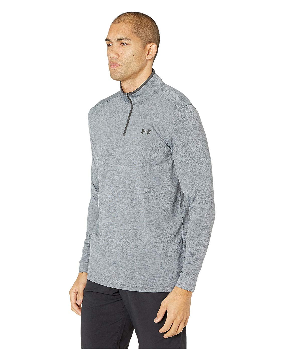 Under Armour Golf Playoff 2.0 1/4 Zip Pitch Gray/Jet Gray - Walmart.com