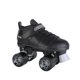 Chicago Mens? Bullet Speed Skates Black Classic Quad Roller Skate, Size ...
