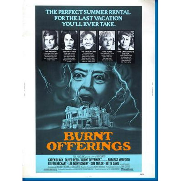 Burnt Offerings Movie Poster Reprint 27inx40in for any room 27x40 ...