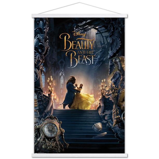 Disney Beauty And The Beast - Triptych 2 Wall Poster with Magnetic ...