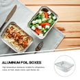 30 Pcs Tin Foil Plate Cake Pan Aluminum Foil Food Containers School ...