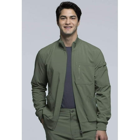 CHEROKEE Infinity Mens Zip Front Scrub Jacket | Walmart Canada
