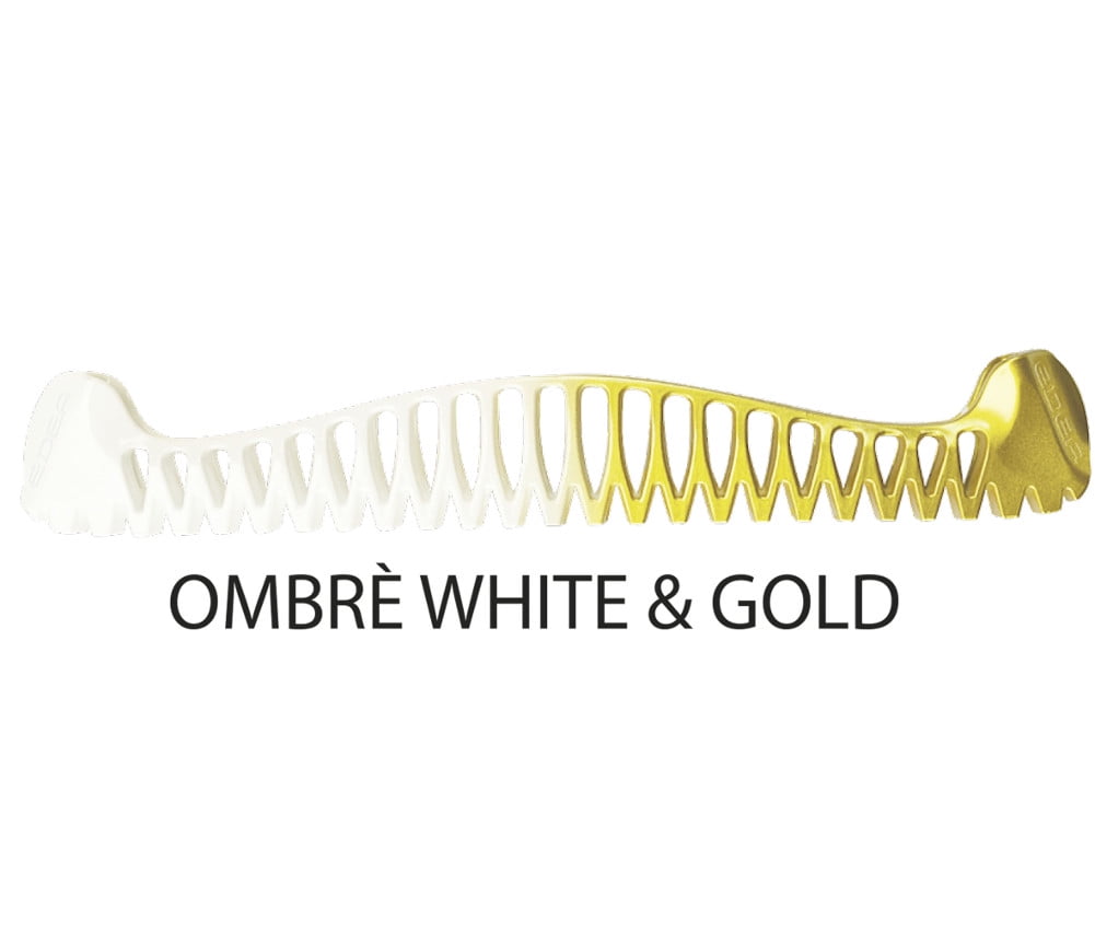 Edea Figure Skates E-Guards (Medium, Ombre White/Gold) - Walmart.com