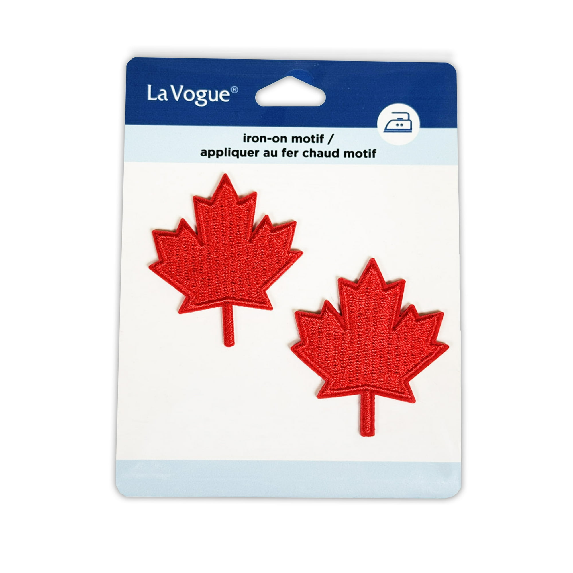 Click here for La Vogue Maple Leaf Iron-On Patch - 11.4 × 8.9 Cm... prices