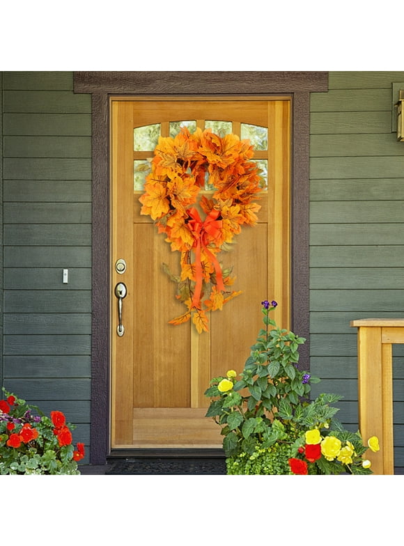 Fall Wreaths in Fall Floral Decor - Walmart.com