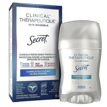 Secret Clinical Strength Invisible Solid Antiperspirant and Deodorant ...
