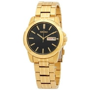 Seiko Men's SUR209P1, quartz,black dial,Stainless Steel Case and ...