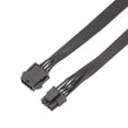 EPS 8 Pin Power Extension Cable ATX CPU 8 Pin Female to 8(4+4) Pin Male ...