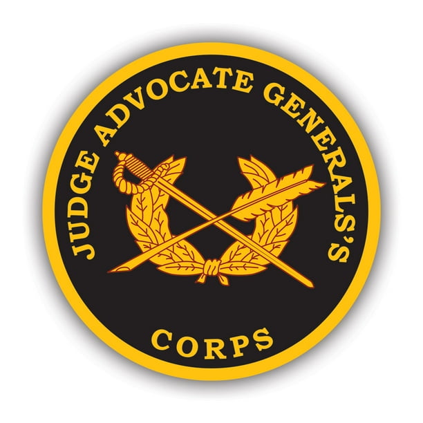 Army JAG Logo Sticker Decal - Self Adhesive Vinyl - Weatherproof - Made ...