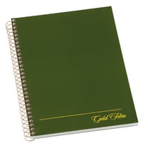 Ampad Gold Fibre 5x7 Green Notebook, 100 College-Ruled Sheets, 20801 ...