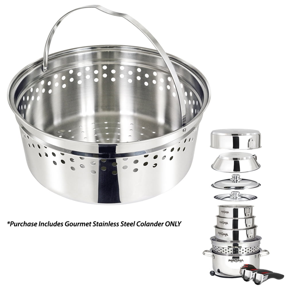 MAGMA GOURMET STAINLESS STEEL COLANDER - Walmart.com