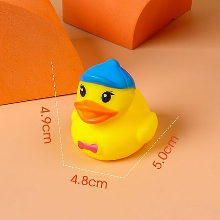 Yellow Rubber Ducks Cute Floating Duck Bath Tub Shower Rubber Toy For ...