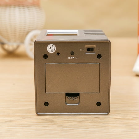 LCD Screen Display Table Digital Clock Desk corn slicer ; Alarm ...