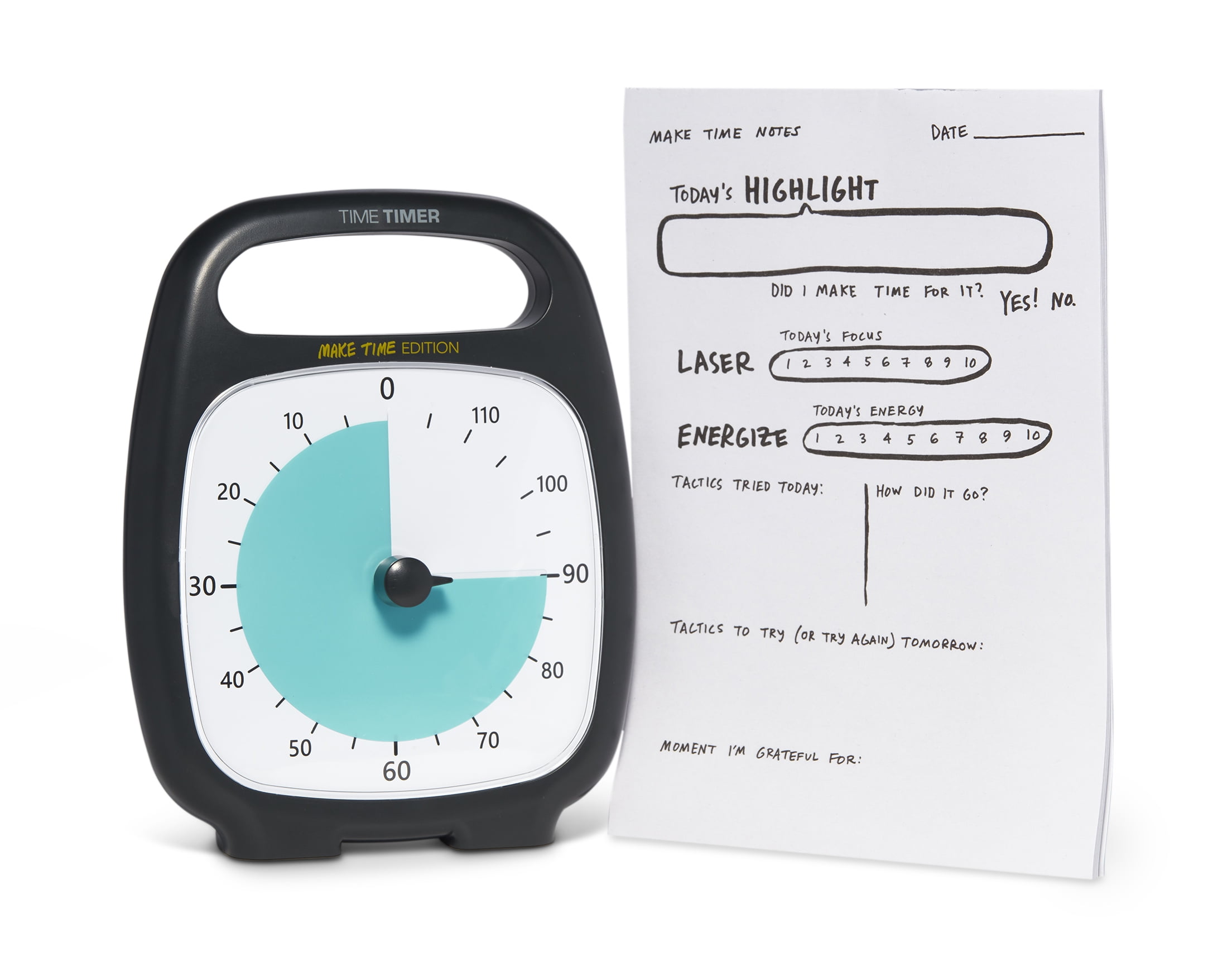 Time Timer PLUS 120 Minute Timer, Make Time Edition - Walmart.com