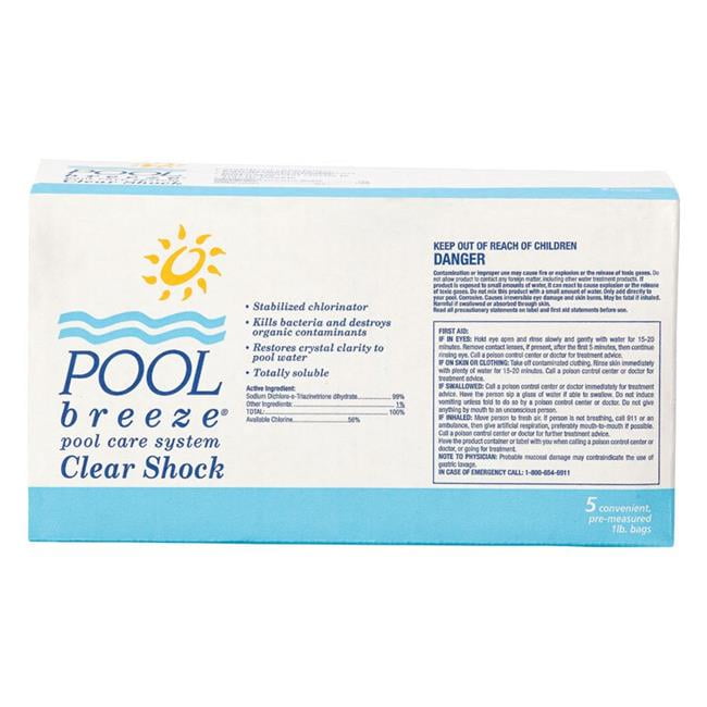 Pool Breeze Clear Shock (1 lb) - Walmart.com