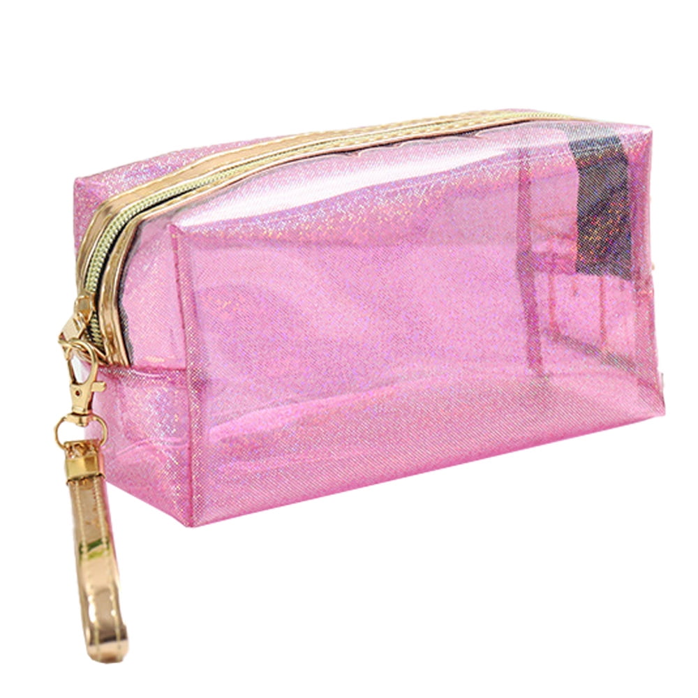 Portable Clear Makeup Bag Pouch for Bathroom, Vacation and Organizing ...