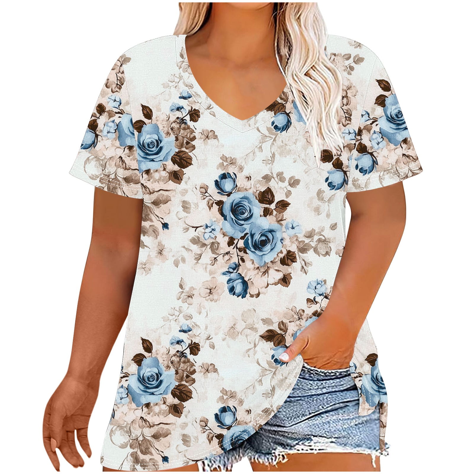 Click here for Yoeyez Trendy Tops For Womens  Womens Plus Size Sh... prices