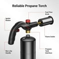 Powerful Propane Torch, Kitchen Cooking Torch, Flamethrower Torch ...