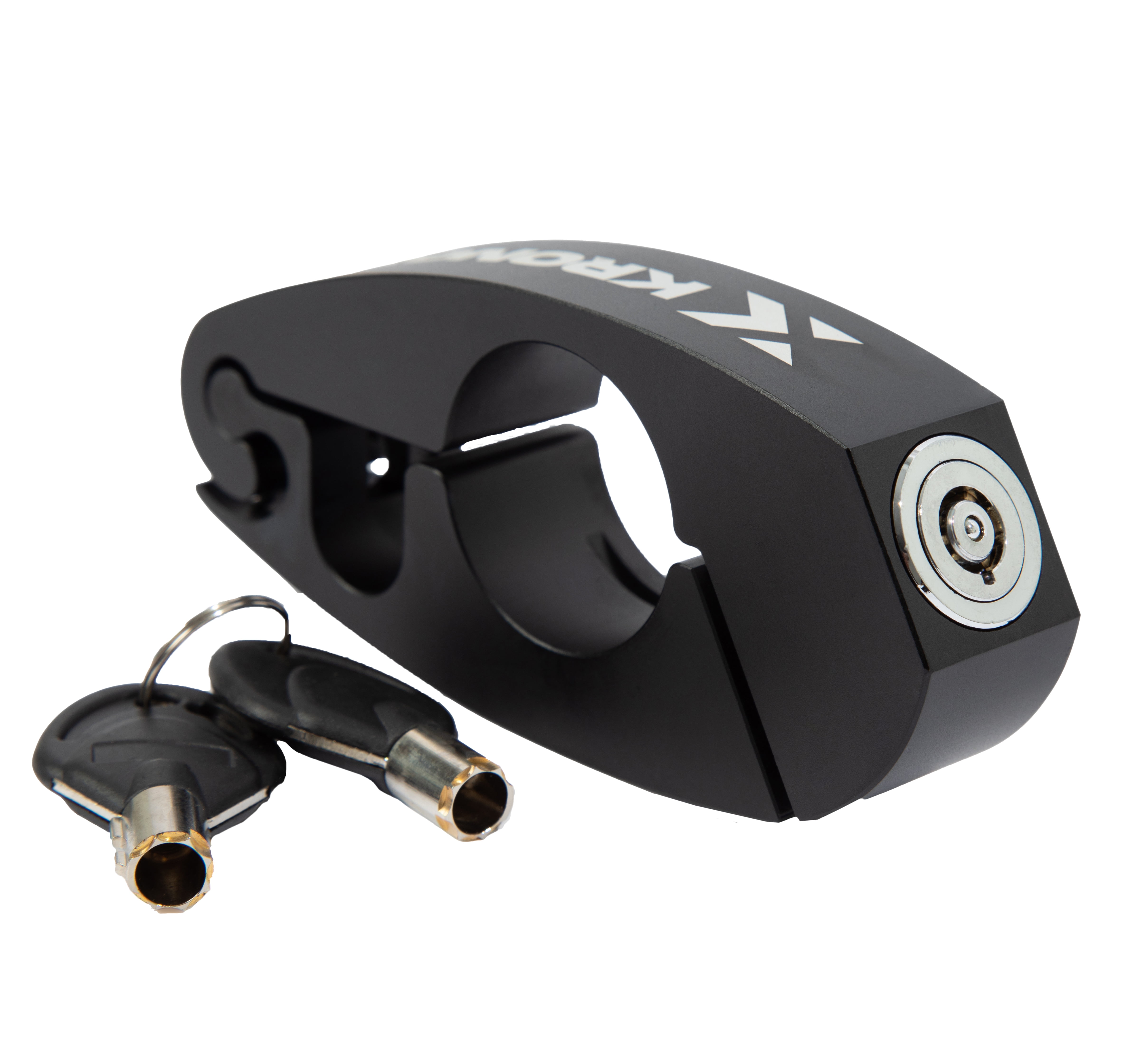 Kronox Motorcycle Handlebar Lock Anti-Theft. Locks Front Brake & Clutch ...