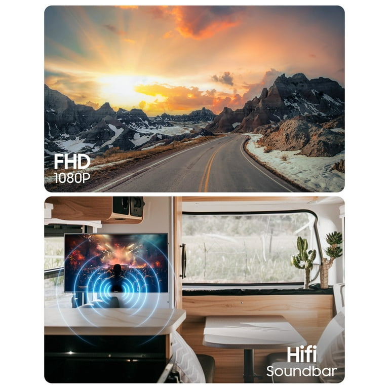 DC Powered Smart TV SYLVOX 40-inch Smart RV TV - 12-24V DC/AC Powered ...