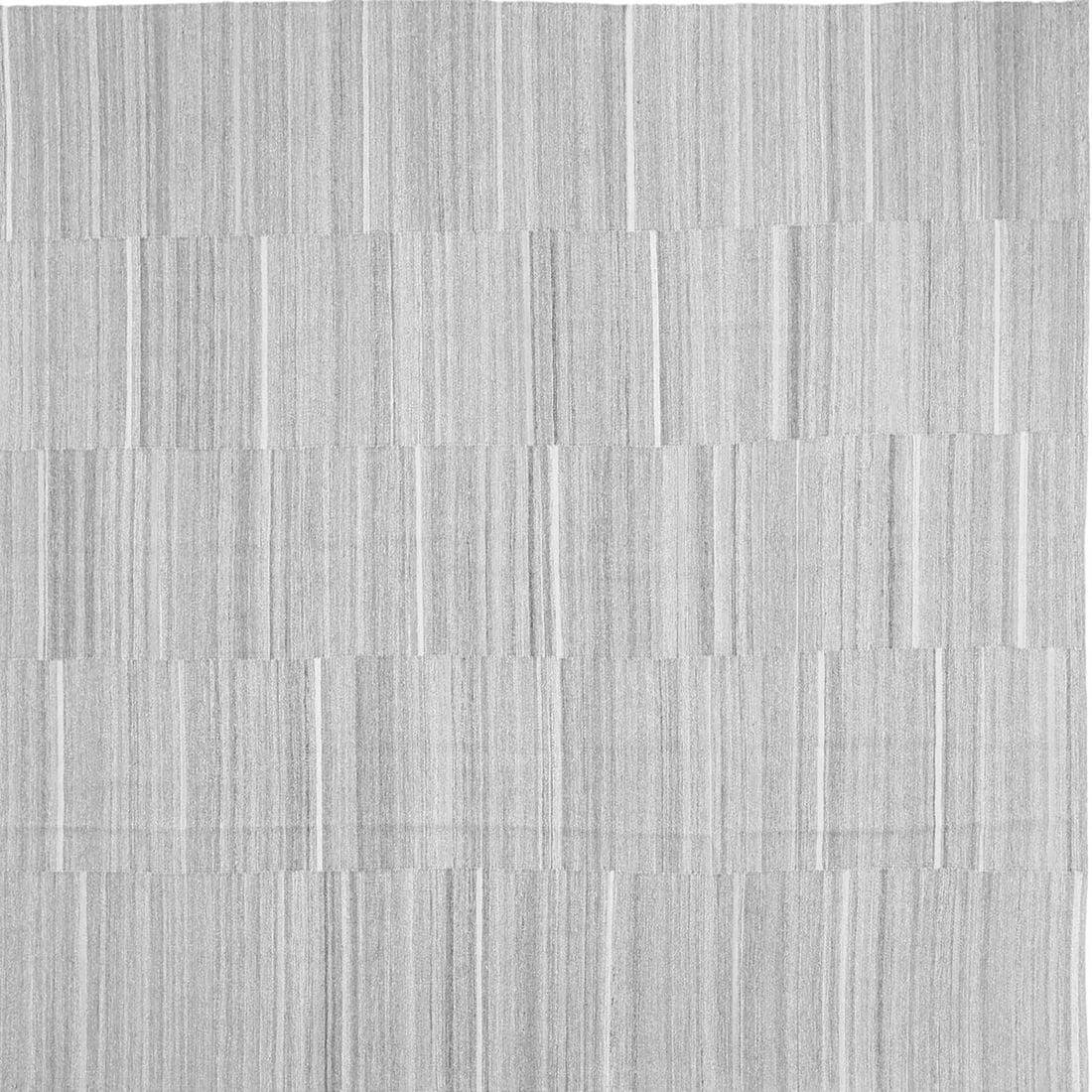 Ahgly Company Indoor Square Solid Gray Modern Area Rugs, 7' Square ...