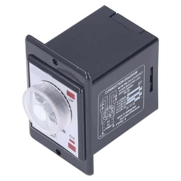 Controlador de tiempo, relé de tiempo de 8 pines Relé de tiempo de 8 ...