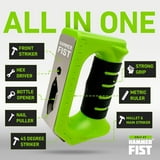 Hammer Fist Adaptive Multi Tool, Ergonomic & Lightweight Hammer with 3 ...