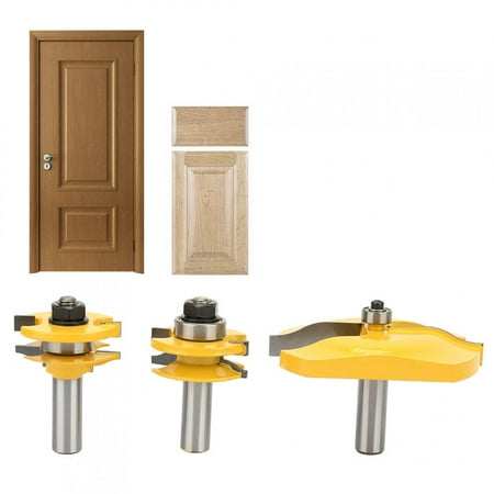 Ogee Rail Stile Router Bit 3pcs 1/2" Shank Ogee Raised Panel & Ogee ...