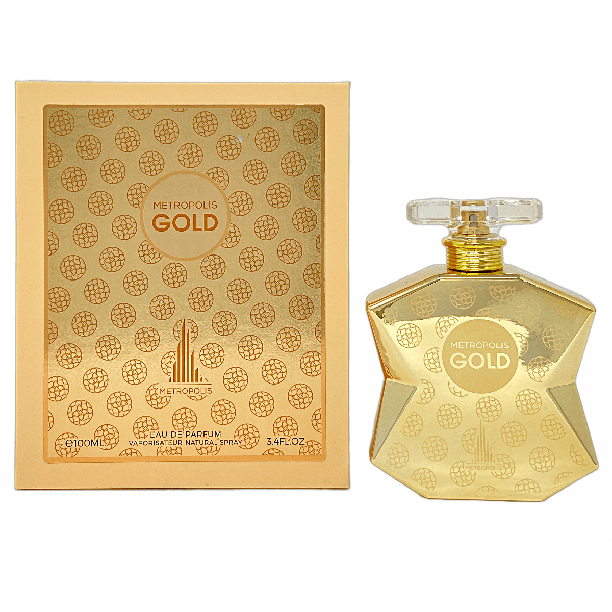Metropolis Metropolis Gold Eau De Parfum 100 Ml Unisex | Walmart en línea