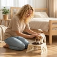 5x6x3in Folding Pet Bowl with Stand for Cat And Dog, Collapsible Food ...