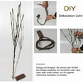 1Pc 20 LED Lighted Branches, Lighted Branches for Vases, Battery ...