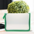 A4 Zipper Pouch Clear Plastic Document Folder File Organizer Bag for ...