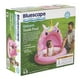 Bluescape Pink Unicorn Shade Inflatable Baby Splash Pool with Canopy ...