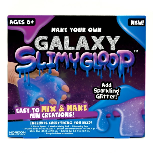 SlimyGloop Make Your Own Galaxy Slime Kit, 1 Each - Walmart.com