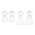 Vogue Sewing Pattern 2106 - Misses' Dress in Two Lengths, Size: H5 (6-8 ...