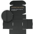 20 Pack Black Cardboard Shipping Boxes 8x8x4, Small Business Packaging ...