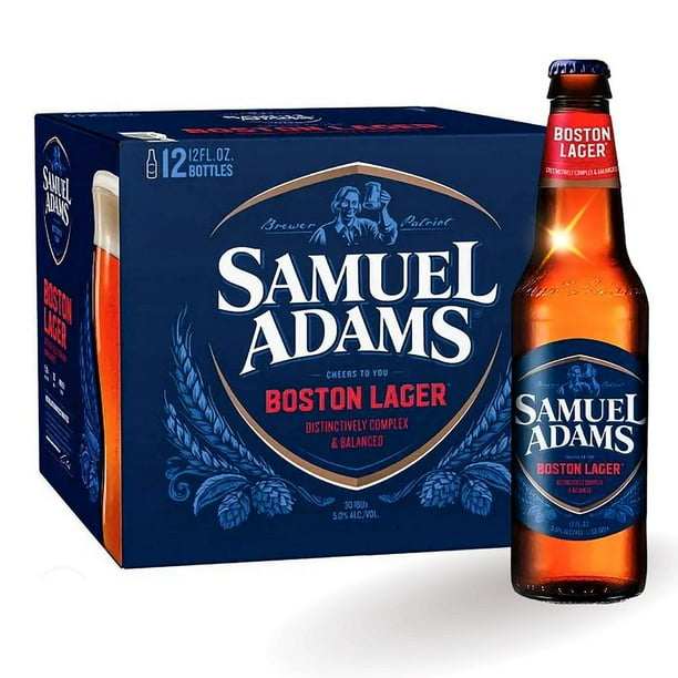 Cerveza Samuel Adams Boston lager 12 Botellas 355 ml C/u Samuel Adams Lager | Bodega Aurrera en ...