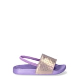 Wonder Nation Baby Girls Mermaid Slide Sandals - Walmart.com