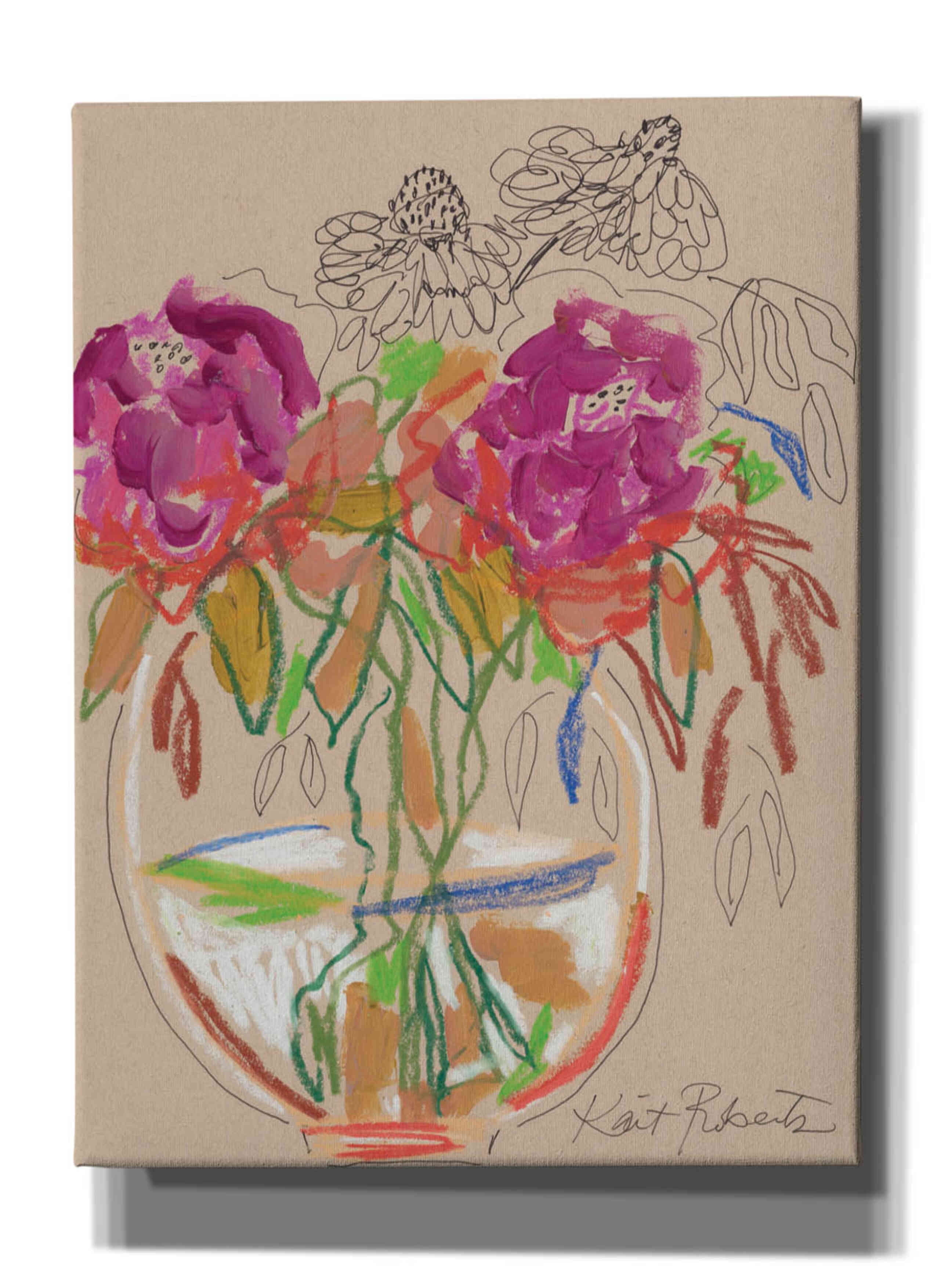 Epic Graffiti 'Joy Never Faded' by Kait Roberts, Giclee Canvas Wall Art ...