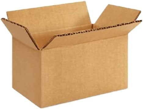 100 8x8x4 Cardboard Paper Boxes Mailing Packing Shipping Box Corrugated ...