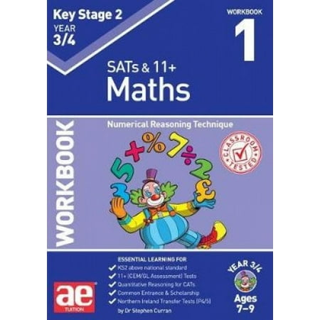 KS2 Maths Year 3/4 Workbook 1: Numerical Reasoning Technique | Walmart ...
