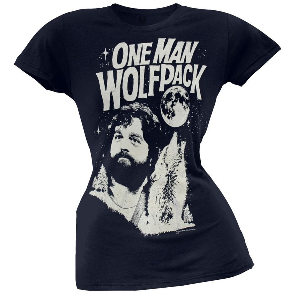 The Hangover - The Hangover - One Man Wolf Pack Juniors T-Shirt ...