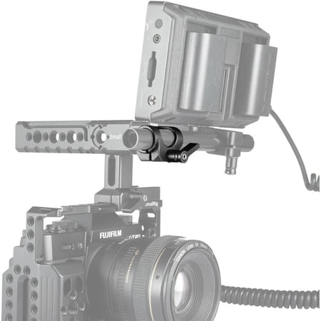 SmallRig 15mm Rod Clamp with Two Counterbore Holes and One 1/4â€™â ...