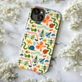 Cute Bug Phone Case – Colorful Insects, Snails & Worms Cartoon Pattern ...