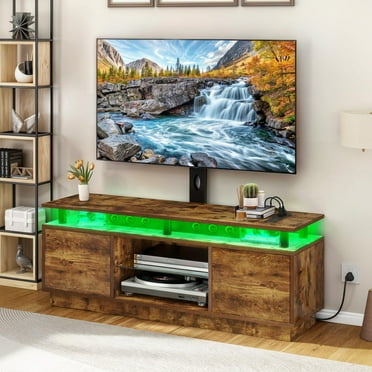 Dextrus TV Stand with Mount & Power Outlet, LED TV Mount for 55/60/65 ...